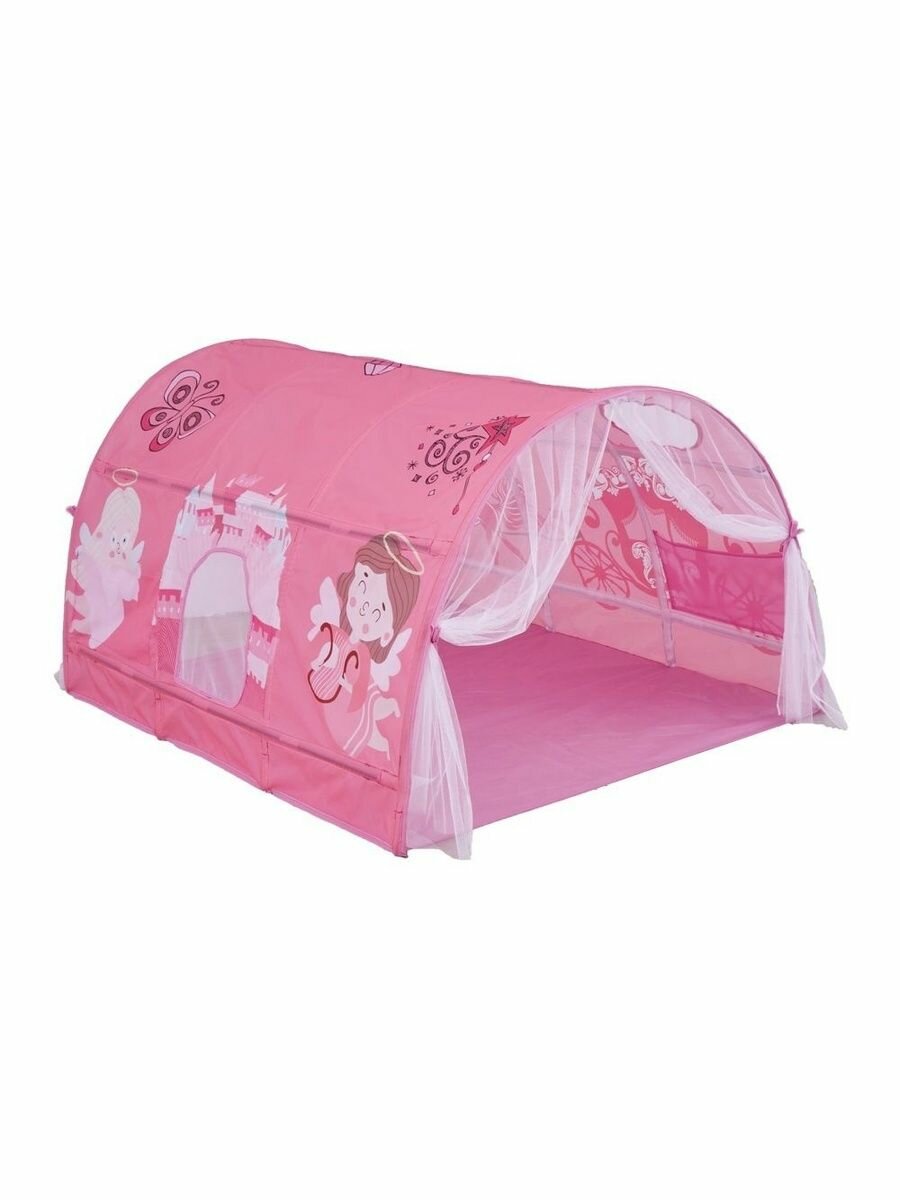 Тент палатка на кровать / Детская игровая палатка / Детский домик для сна