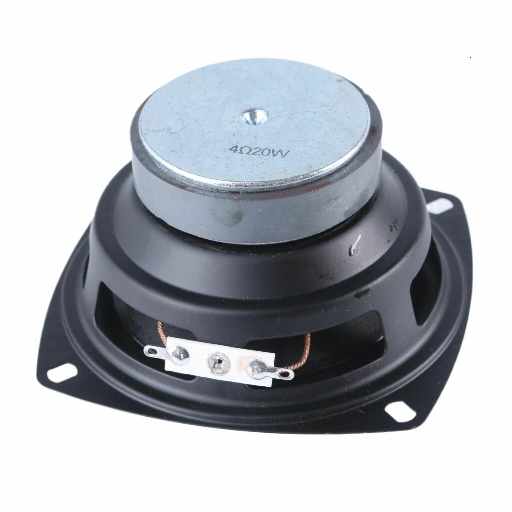 20Вт 4" динамик 4Ом, - 4 дюйма