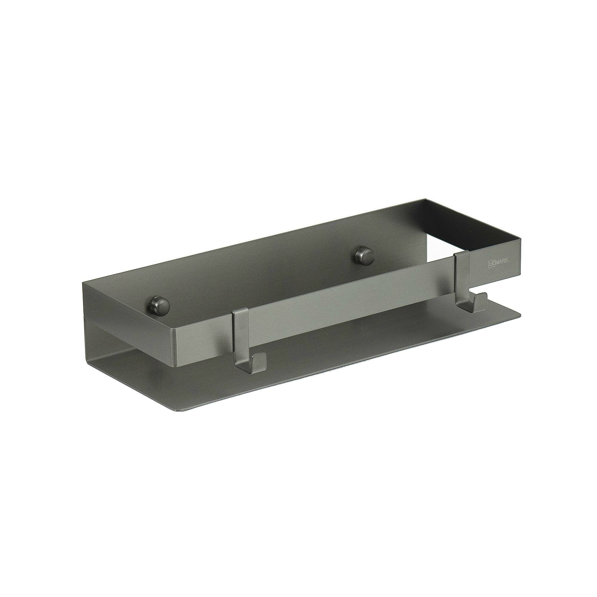 Металлическая полка Lemark Shelf Line 9776051 цвет Графит