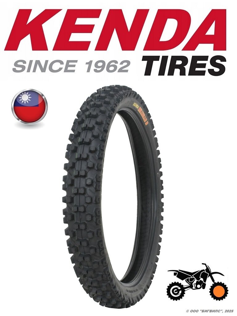 Мотошина Kenda K785 MillVille 2 80/100-21 51 M TT передняя, камерная