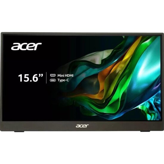 Монитор Acer 15.6' PM161QJbmiuux Black (UM. ZP1CD. J01)