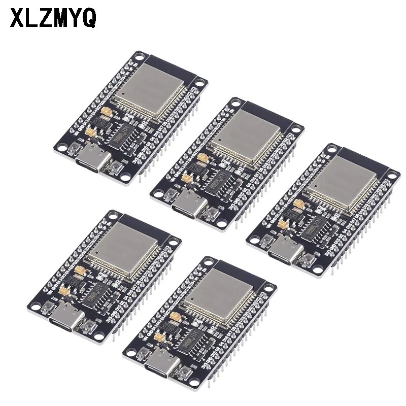 Модуль макетной платы Wi-Fi + Bluetooth ESP32 WROOM-32D для Arduino CP2102 Micro