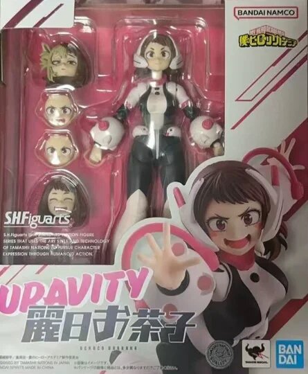 Bandai S.H.Figuarts SHF My Hero Academia Deku Фигурка Розовый, OCHACO URARAKA