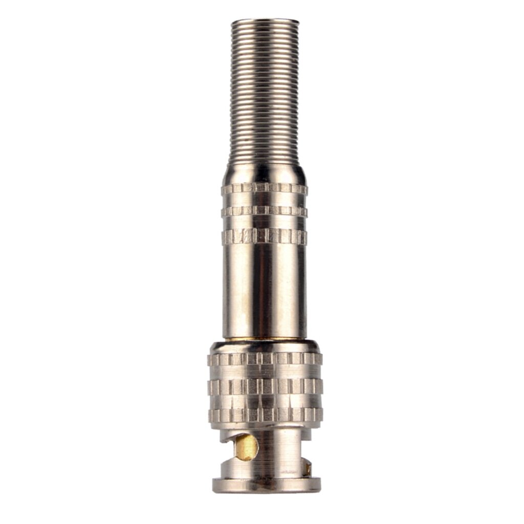 Разъемы для Видеосвязи BNC Видеосвязь Без Пайки С Винтовым замком Коаксиальные Адаптеры для Камер видеонаблюдения