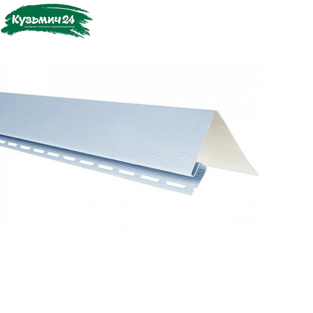 Сайдинг планка околооконная Светло-голубая, 1 шт.