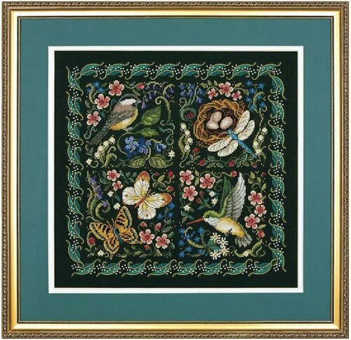 Набор для вышивания Dimensions The Finery Of Nature (Красота природы) 3824