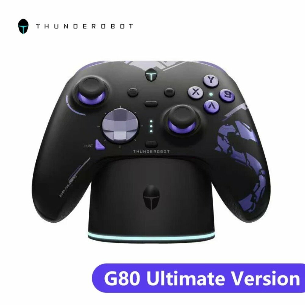 ThundeRobot G80 Ultimate Gamepad Проводной Игровой Контроллер С Трехрежимным Джойстиком / 2,4 G/Bluetooth