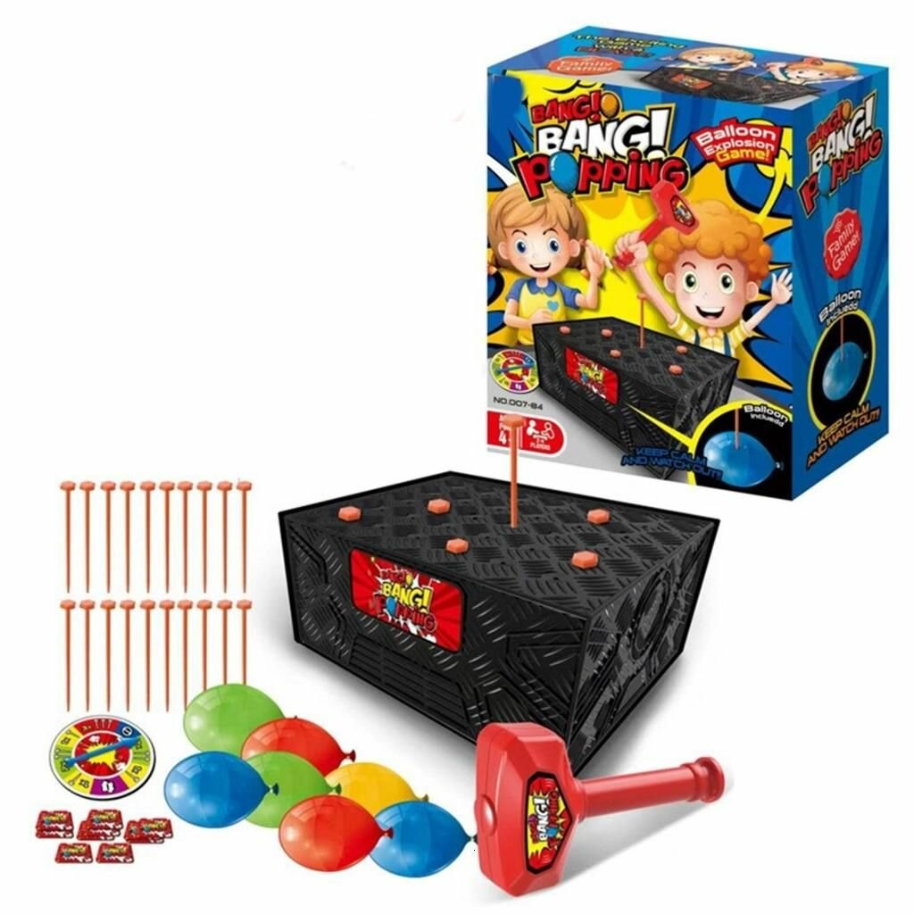 Весёлая игра с лопанием шариков, - Лопающиеся воздушные шары