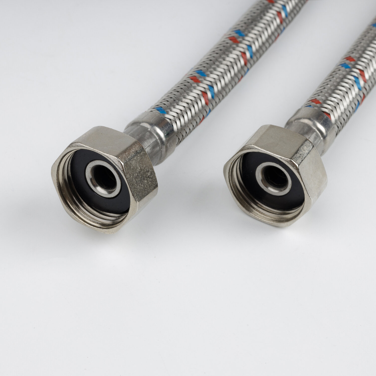 Гибкая подводка, F1/2xF1/2, SS304, латунь, 1,8 м, IDDIS, 926ABS18ZP