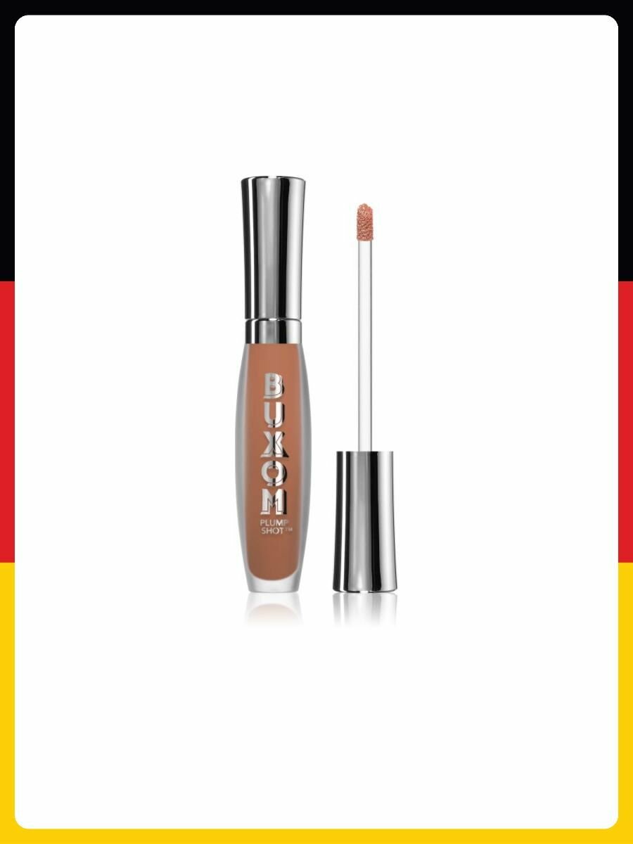 Блеск для губ Buxom Plump Shot Collagen Peptides Advanced Plumping Lip Serum Sheer Tints Get Naked, 4 мл