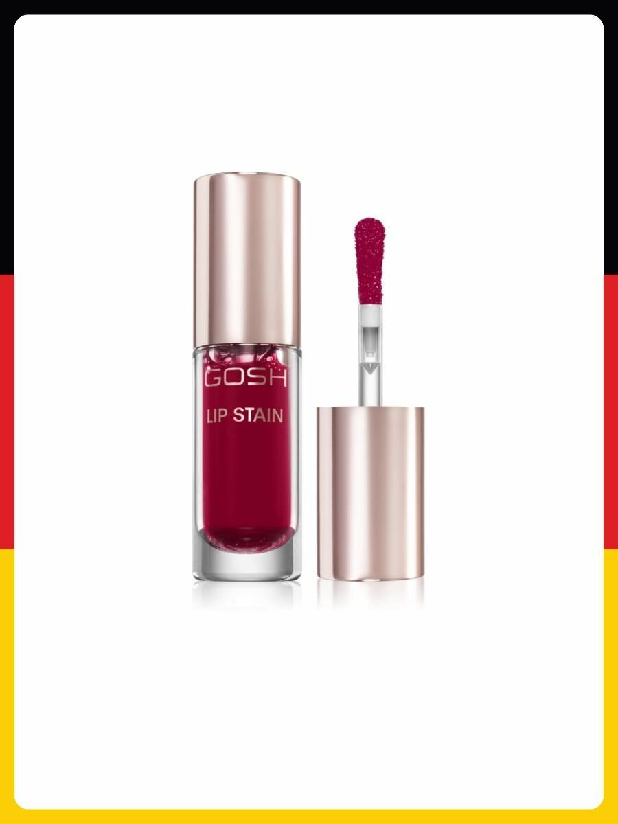 Губная помада Gosh Lip Stain Lipcolor 001 Shocking Pink, 3 мл
