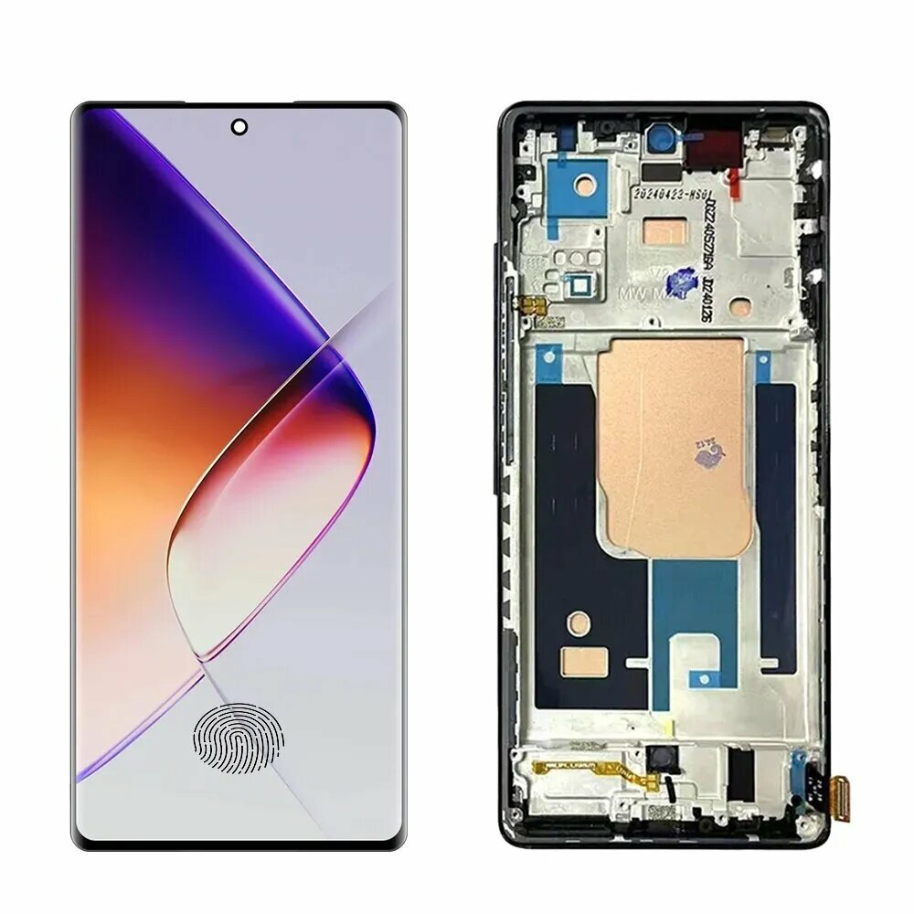 (AMOLED) Дисплей(экран) для Infinix Note 40 Pro 4G (Инфиникс Нот 40 Про 4Джи) в сборе с тачскрином рамкой (Оригинал) , X6850