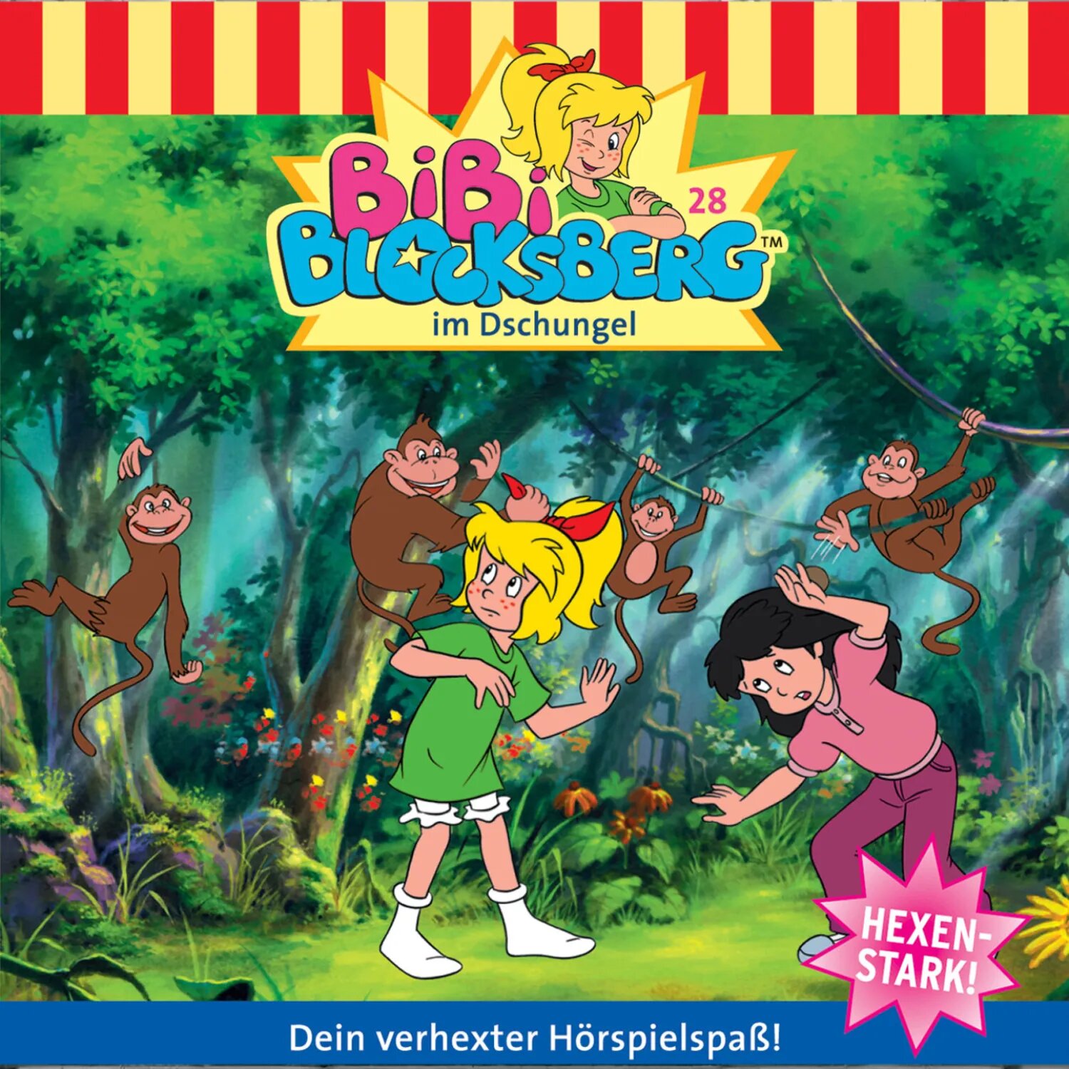 Bibi Blocksberg, Folge 28: Bibi im Dschungel [Аудиокнига]