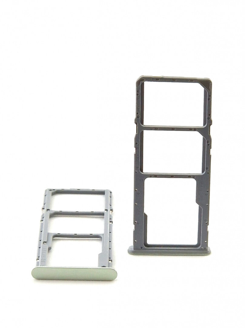 Слот SIM/ microSD-карт для Realme C63 зеленый