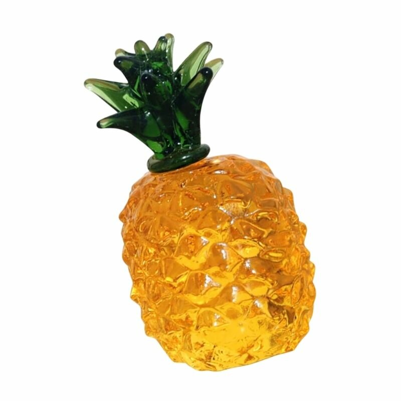 Стеклянная статуэтка из искусственного фрукта-Ананас