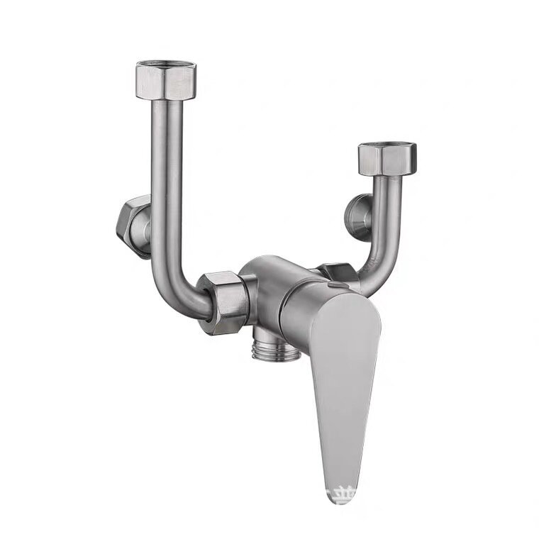 Медный электрический водонагреватель, U-образный клапан, смеситель для душа, переключатель горячей и холодной воды, смеситель для душа