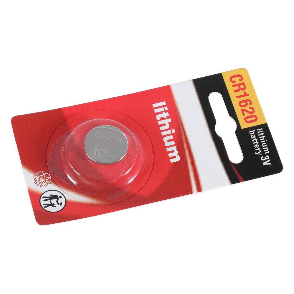 Одноразовая батарейка CR1620 3V для монет обеспечивает длительное питание электронных гаджетов