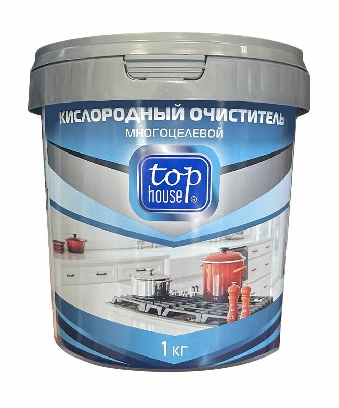 Кислородный многоцелевой пятновыводитель TOP HOUSE 1 кг 180599