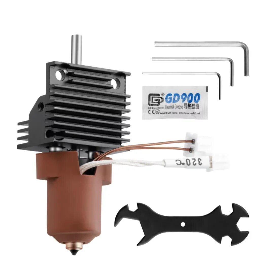 Для Creality K1C/K1 Max hotend комплект Quick Swap Керамический нагревательный блок Высокопроизводительный печать Детали 3D-принтера для K1Max K1C 3D-принтера