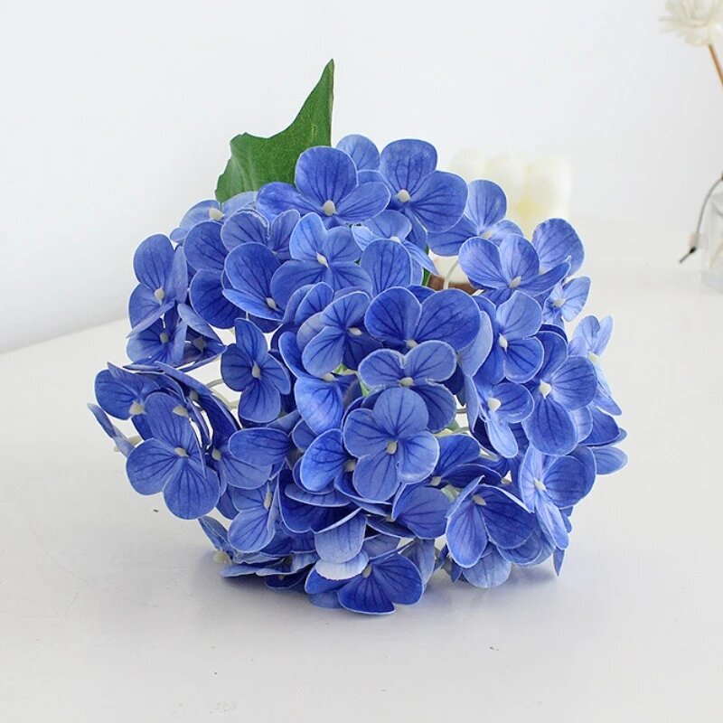 Искусственная гортензия Royal blue