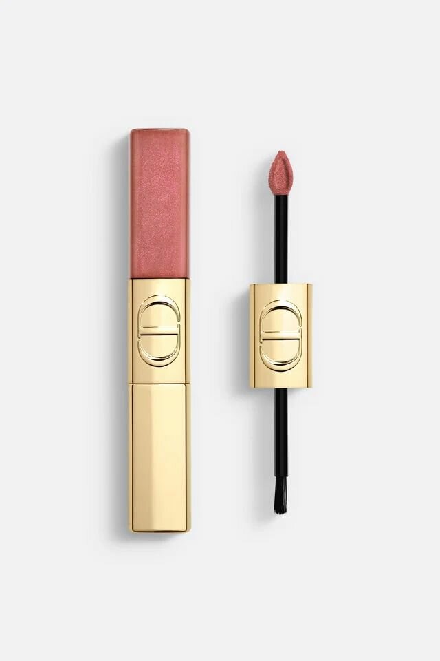 Dior Жидкая помада + блеск для губ Lipsticks Rouge Dior Sequin Liquid Duo -100 Spectacular Nude (6+5мл)