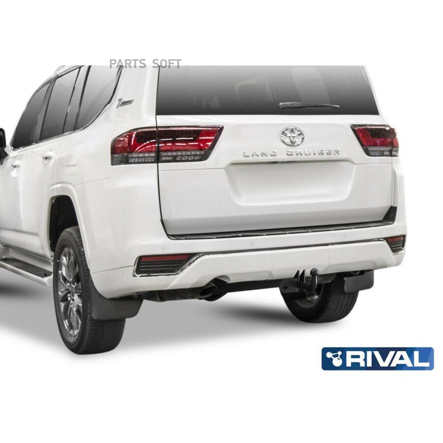 Фаркоп RIVAL, TOYOTA LAND CRUISER 300 2021-, ШАР от официального дистрибьютора, RIVAL, артикул F5706002