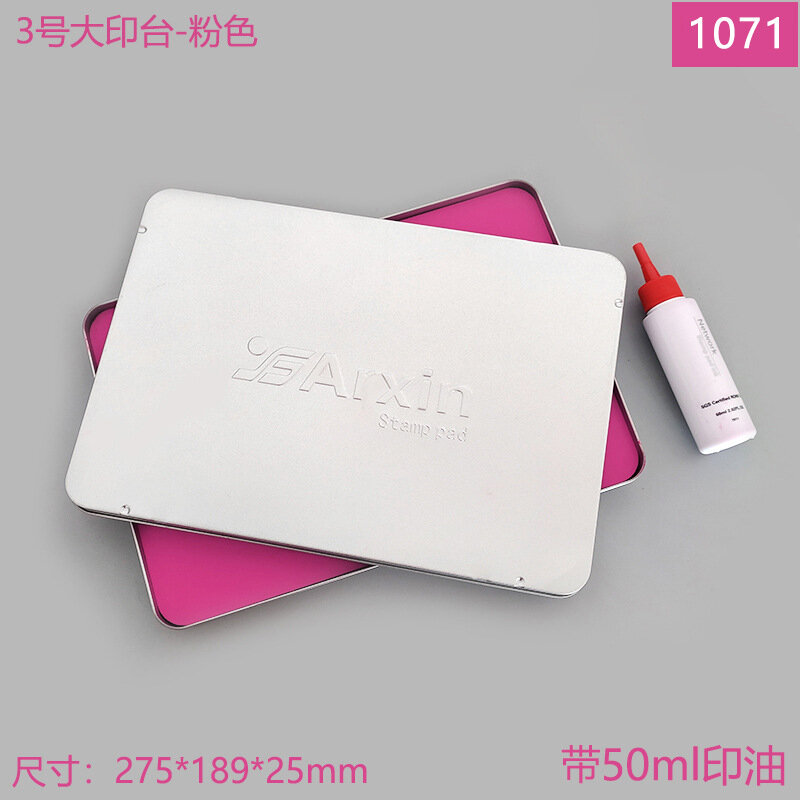 Большой быстросохнущий штемпельный блок красного и черного цветов, для отпечатков рук и ног, квадратный штемпельный блок, большая заготовка для штампа, многоцветный штемпельный блок.