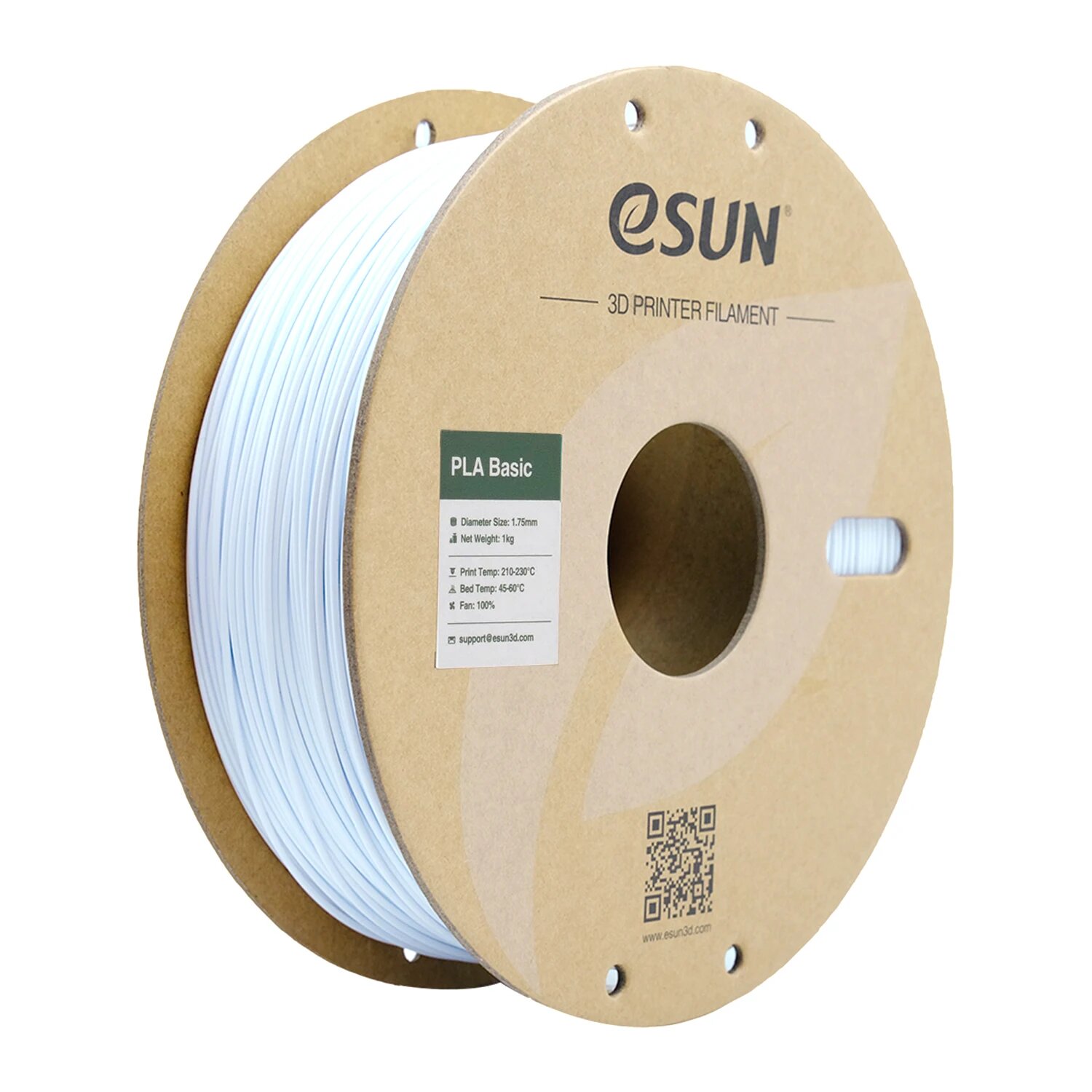 ESUN High Speed PLA 3D нить 1 кг 1.75 мм Cold white