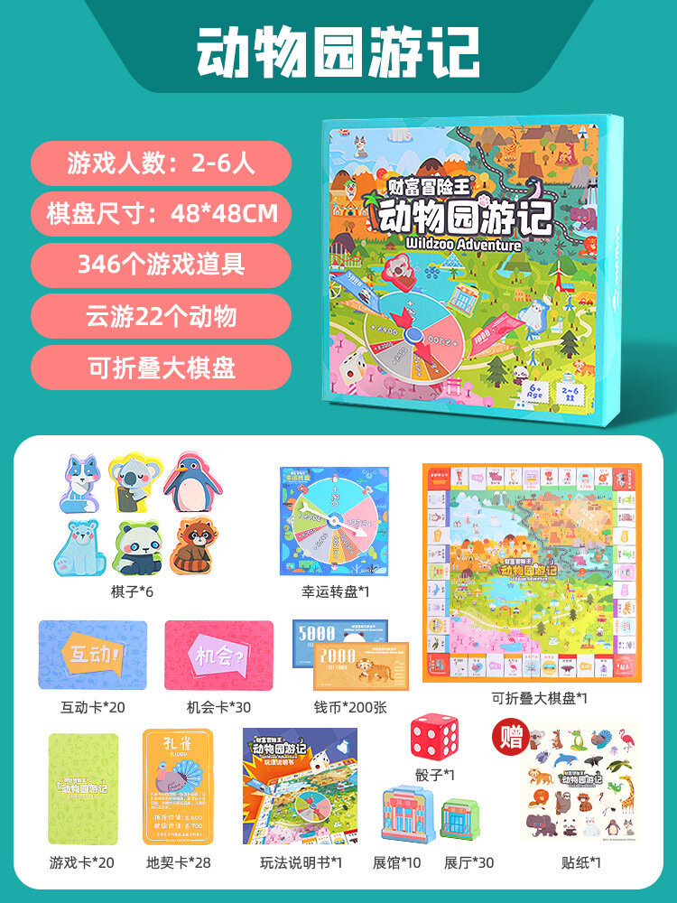 Мистер Игрушка Богатство Приключение Король Детская Монополия Путешествие по Китаю Мир Родитель-Дитя Интерактивная Игра Настольная Игра Игрушка