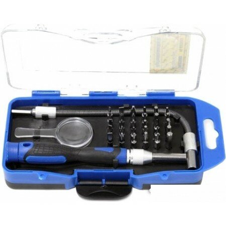 Набор отвертка с битами Partner PA-AX23033 (33 предмета)