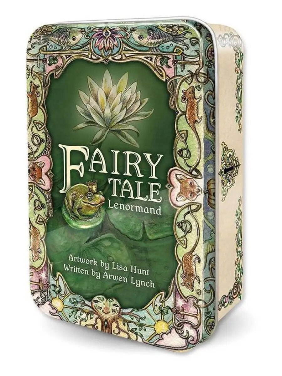 Карты Таро "Fairy Tale Lenormand in a Tin" US Games / Сказочное Ленорман 63462 US Games Systems