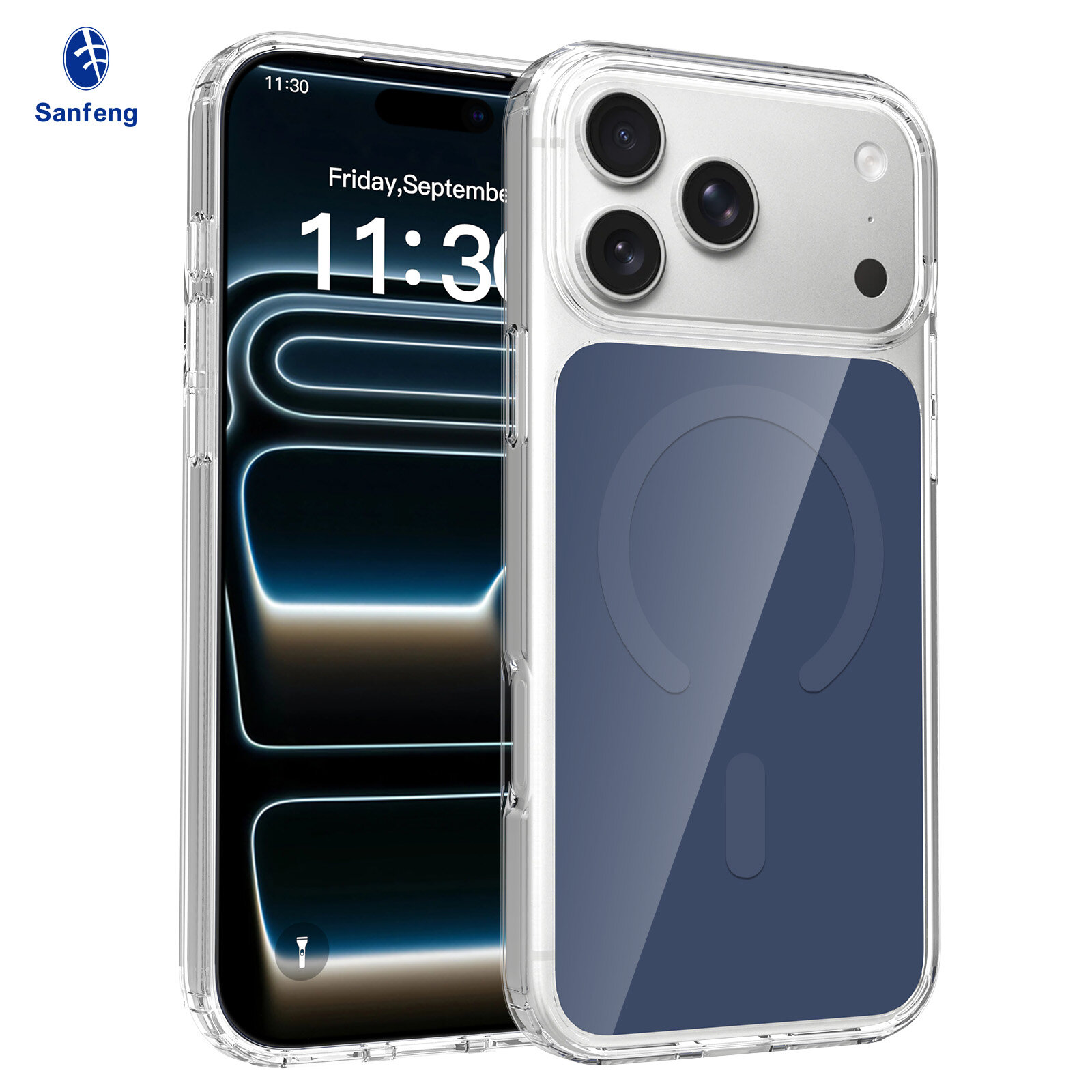 Чехол Для Apple iPhone 17 Pro Max / Айфон 17 Про Макс, soft touch, накладка, поликарбонат (PC), защита камеры, ударопрочный, усиленные углы, Apple, Apple iPhone 17 Pro Max, blue,