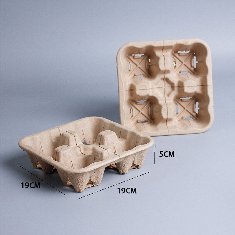 Одноразовые бумажные подставки для чашек с молоком, кофе, бумажные подставки, однослойные, двухслойные, четырехслойные, рвущиеся, упаковка для выноса напитков
