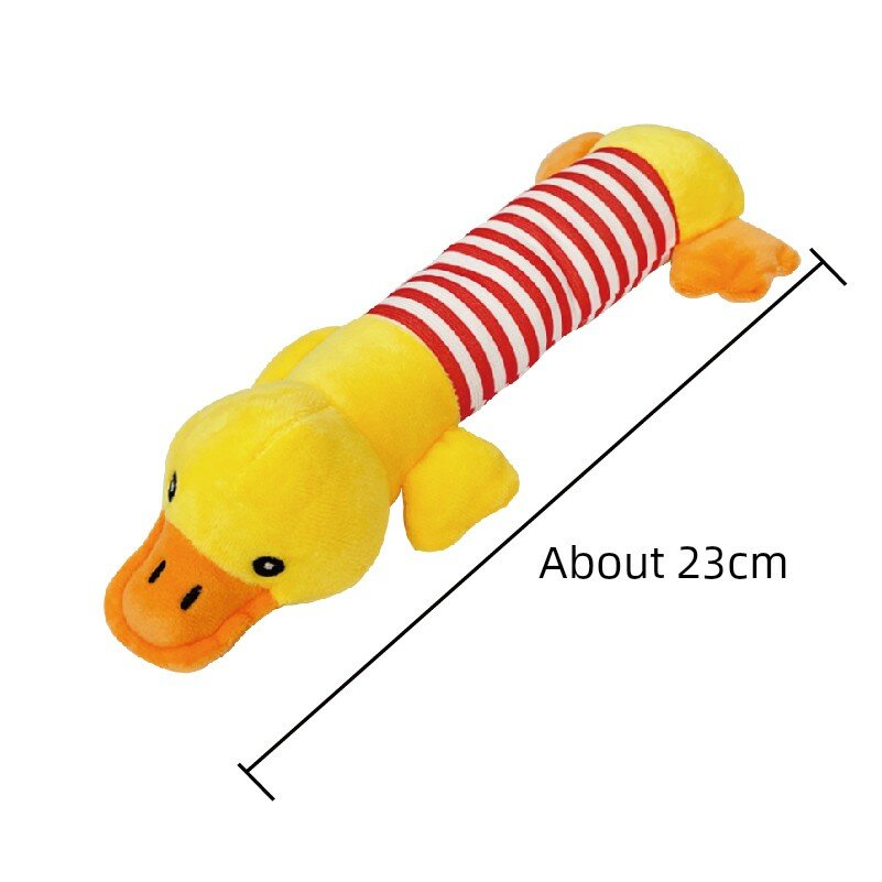 Игрушка-кролик для собак, издающая звуки, плюшевая игрушка для прорезывания зубов и чистки зубов, кость для