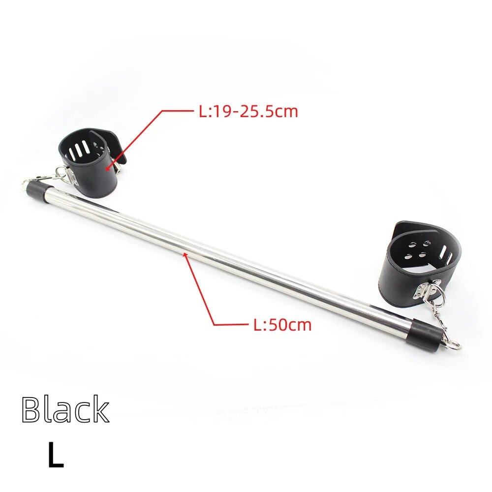 Секс-игрушка, комплект распорки, регулируемая манжета для пар, БДСМ, наручники, манжеты для Black L