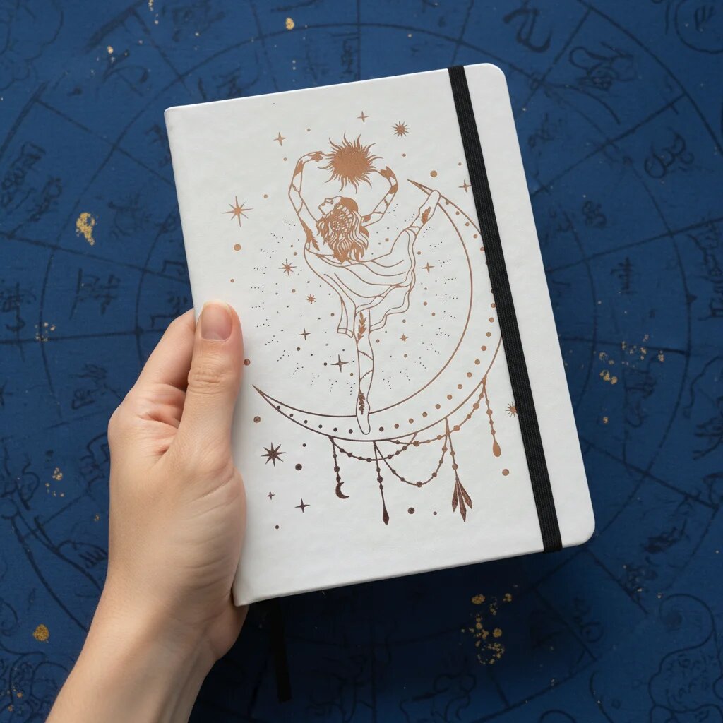 Блокнот Buke Notebook для планирования, точечная разметка, искусственная кожа