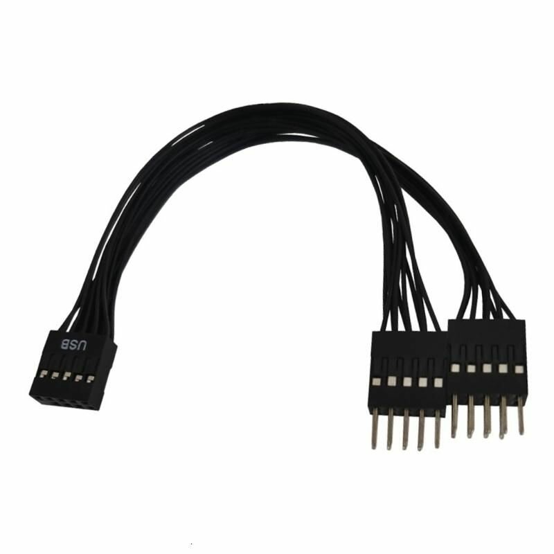 USB 9-Pin на Dual 9-Pin разветвитель