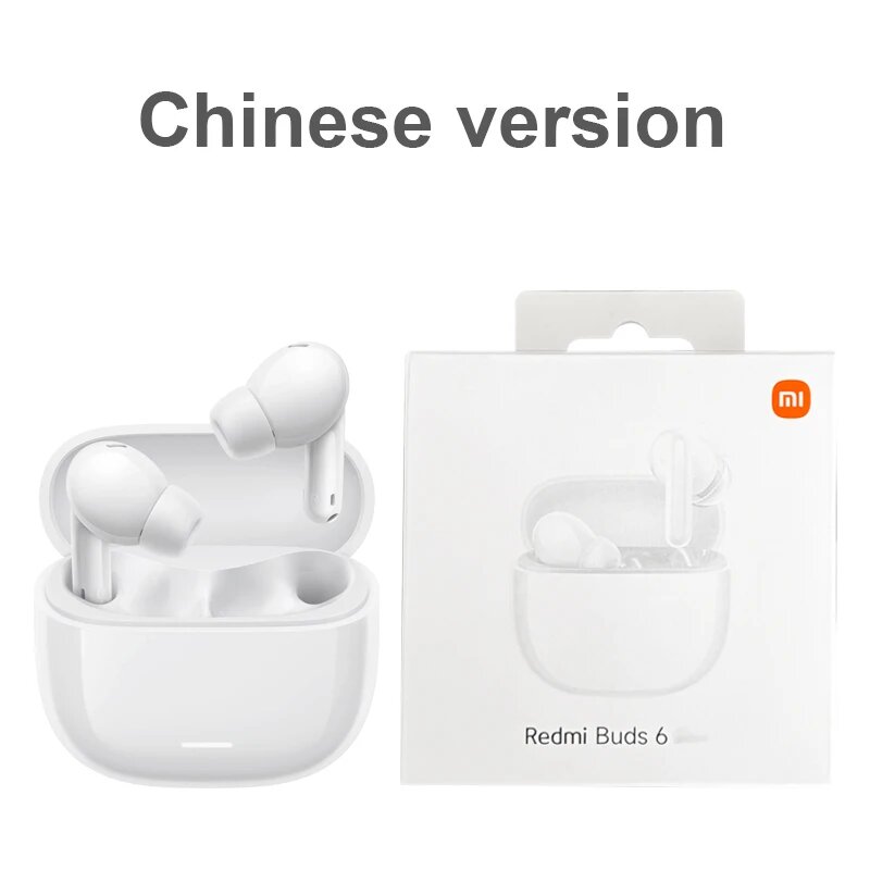 Xiaomi Redmi Buds 6 Youth Lite белые Bluetooth наушники