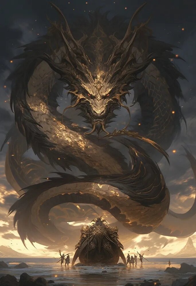 Алмазная Картина "дракон" 40х50 См Алмазная Вышивка / Картина Стразами Подарков