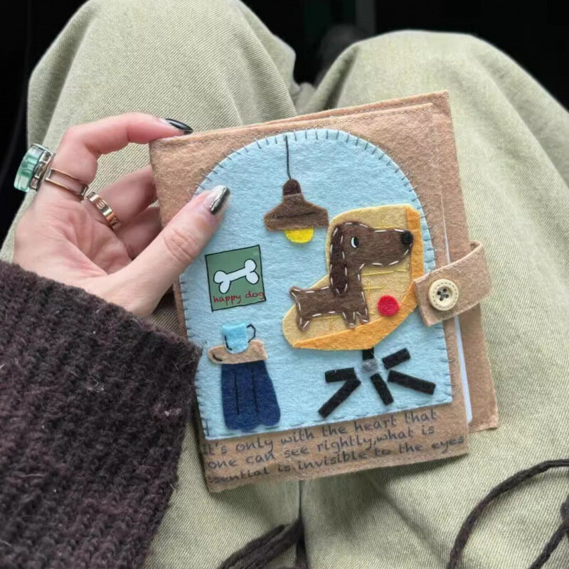 Готовый альбом из нетканого материала, памятный альбом, альбом для фотографий собак из нетканого фетра, альбом для фотографий кошек, высококачественный альбом для фотографий на день рождения, альбом для фотографий Polaroid