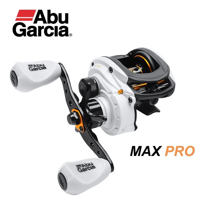 ABU GARCIA Max Pro Baitcasting Reel Инерционная катушка 7.1:1 с 7+1 BB для пресноводной рыбалки