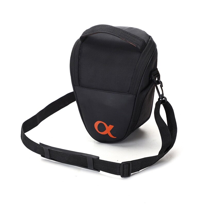 Чехол-сумка для фотоаппарата Sony из качественной износостойкой влагозащитной ткани , черный