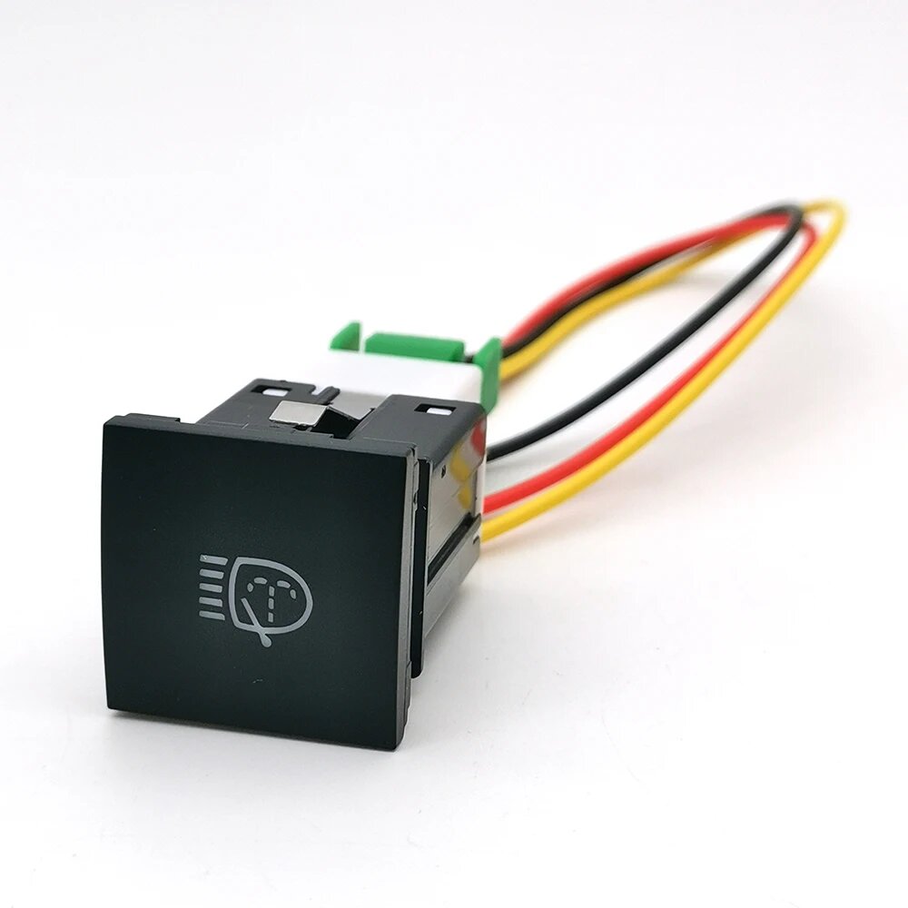 1 шт. для VW Golf 6 Jetta 5 MK5 Scirocco Автомобильный светодиодный светильник Trac Power On Off Передняя камера Омыватель фар Кнопка переключателя гаражных ворот