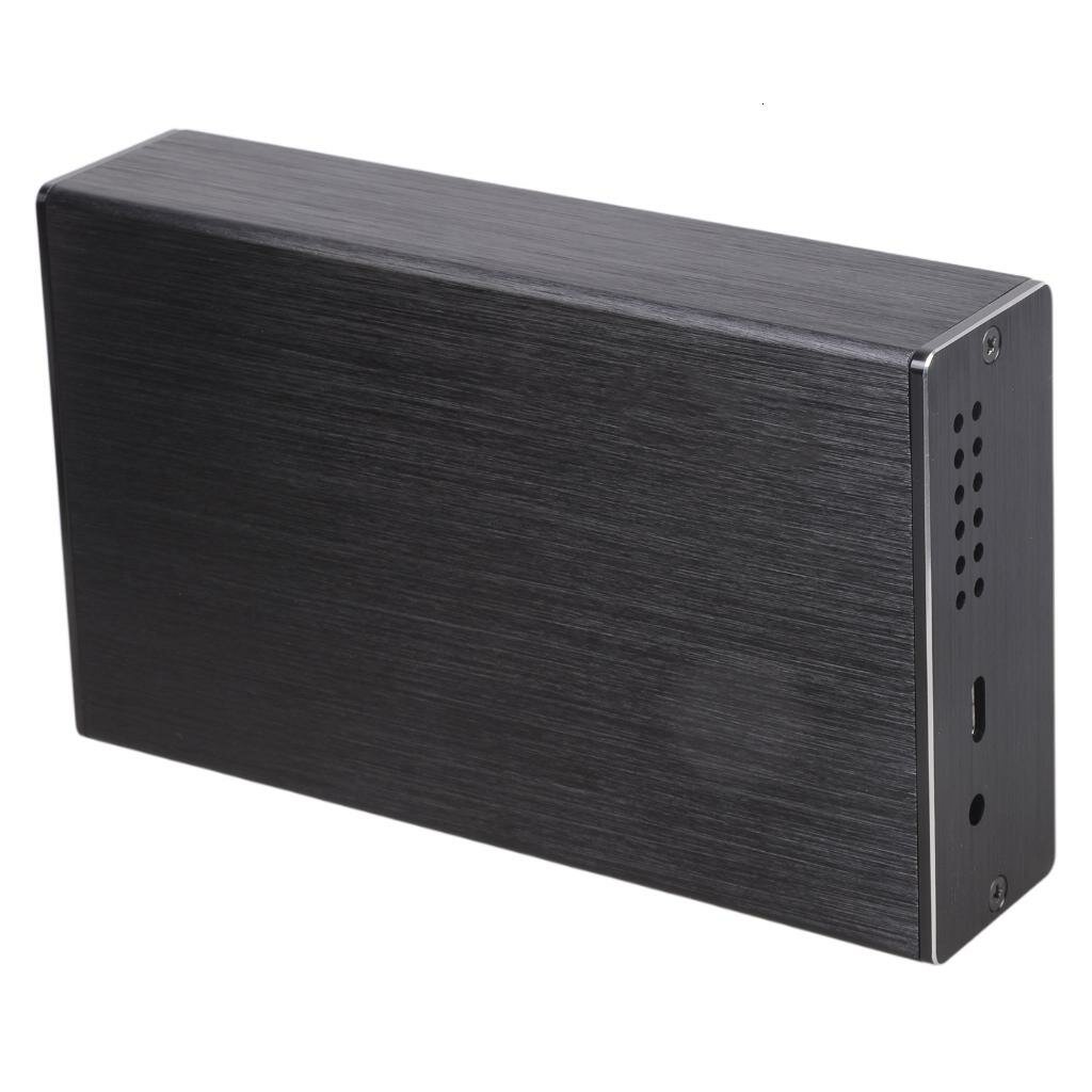 Алюминиевый бокс для двух 2.5-дюймовых HDD/SSD, USB 3.0