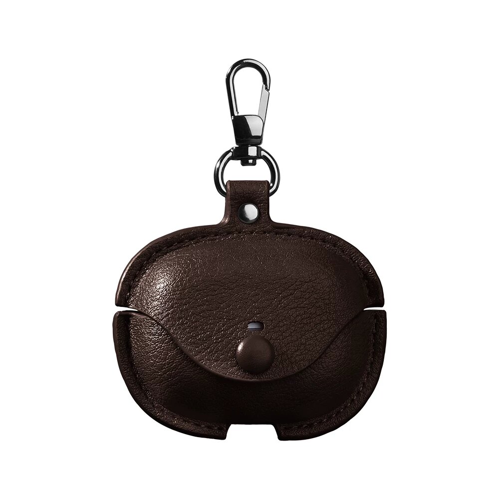 Чехол для Redmi Redmibuds5pro, кожаный чехол для наушников Buds4pro, Bluetooth-чехол для наушников, деловой, мягкий,