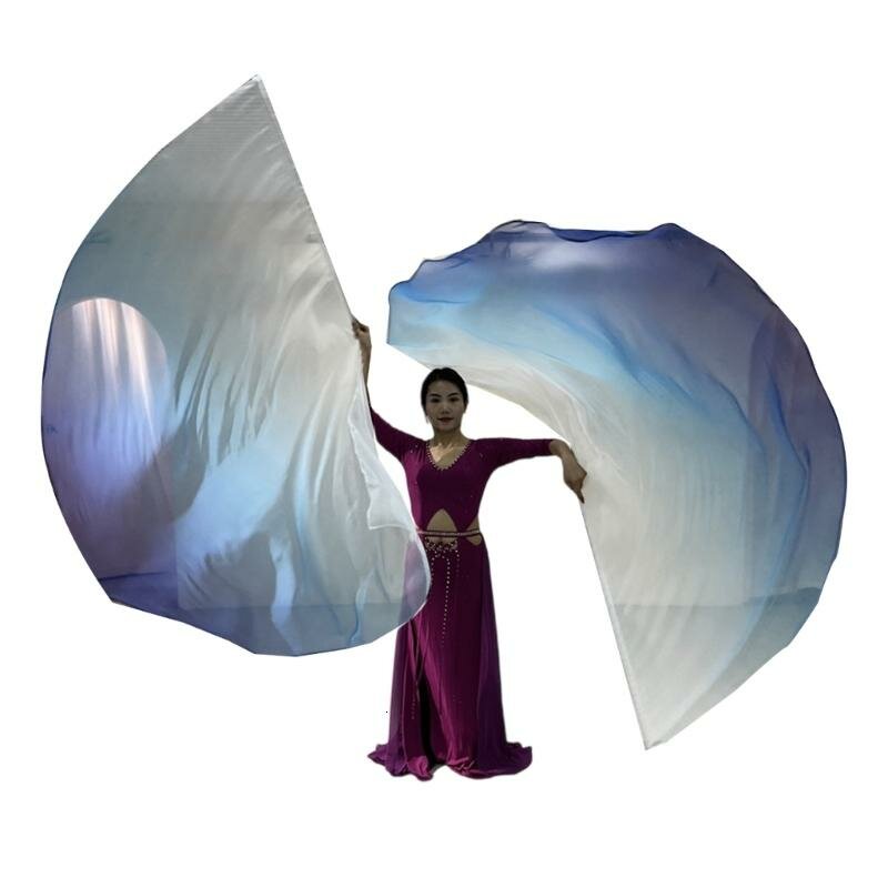 Праздничные танцевальные флаги с регулируемыми древками, от белого до синего