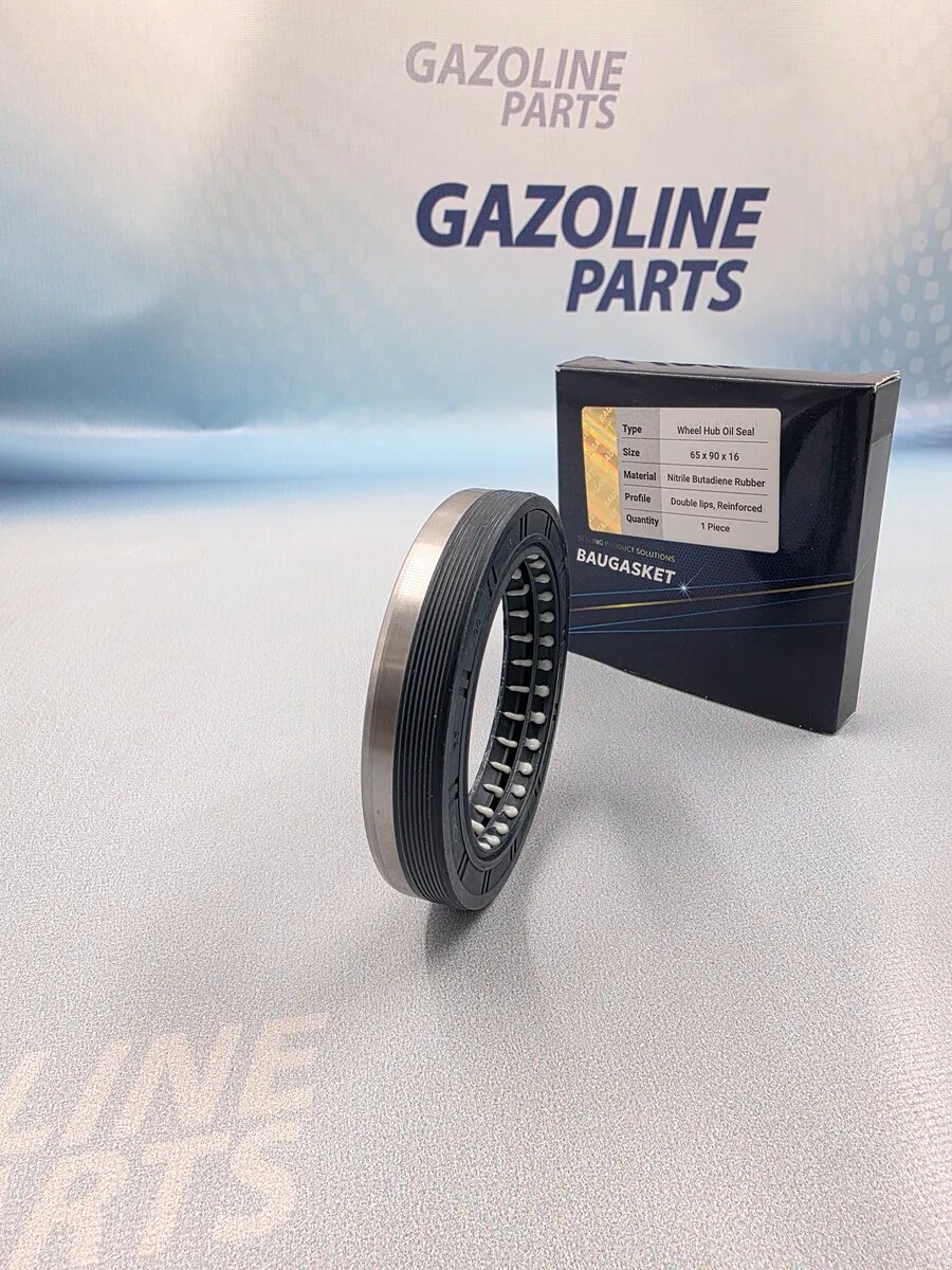 Сальник ступицы BAUGASKET NBR, для ГАЗ 3302, задний, усиленный