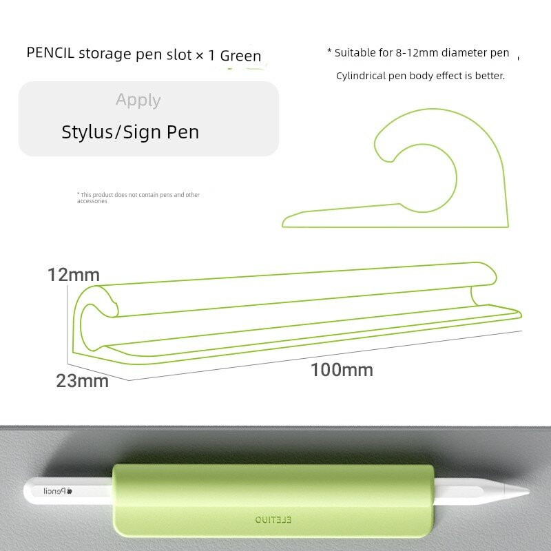 Подходит для Apple Pencil, Huawei M-Pencil, универсальный защитный чехол, слот для ручки, самоклеящийся чехол для