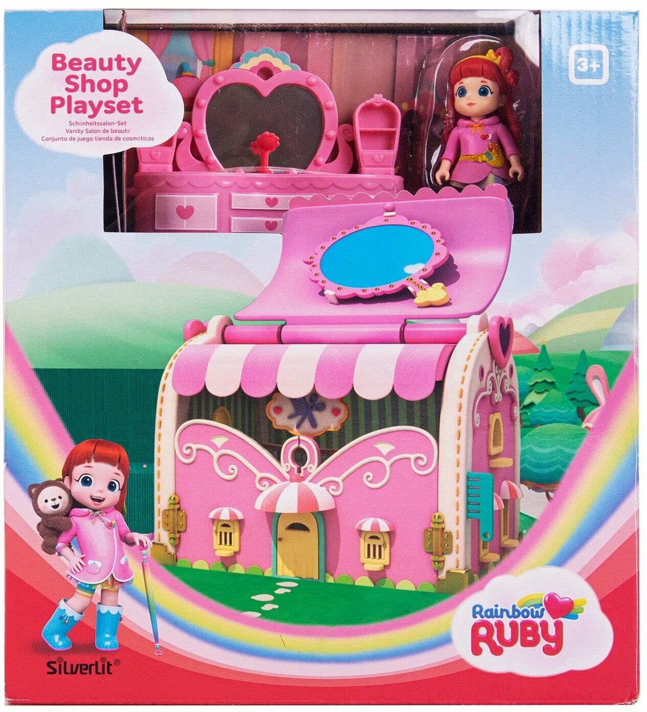 Набор игровой Rainbow Ruby 89056 "Салон красоты", для девочек, 3+ лет