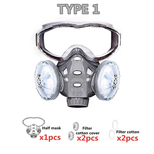 Противогаз 8200 полное лицо TYPE 1